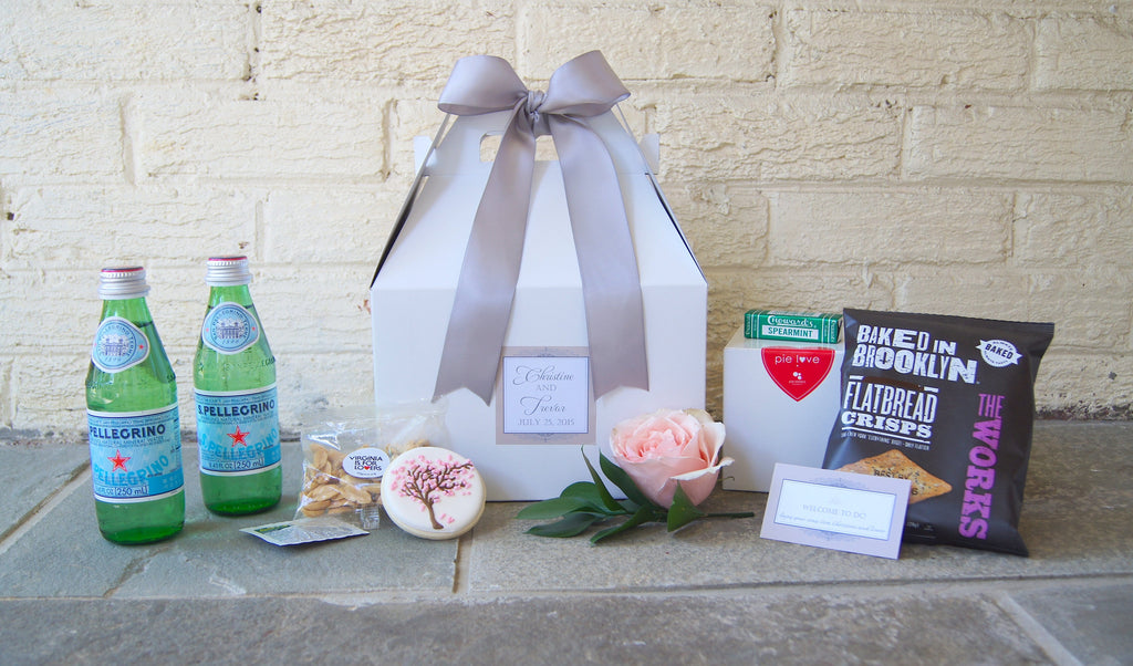 Custom Wedding Welcome Boxes for a St. Regis DC Wedding